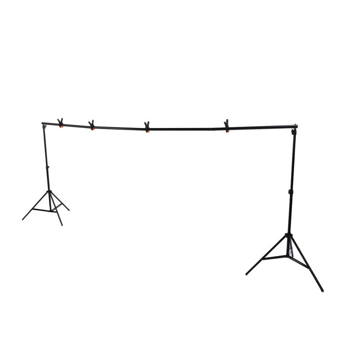 Backdrop Stand Adjustable Photo Backdrop Stand Kit Iron for Photography ...