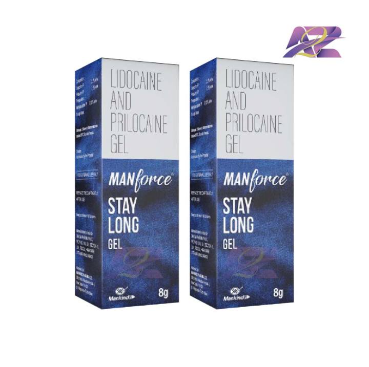 Manforce Stay Long Gel 8gm 2's Combo (Made In India) | Daraz.com.bd