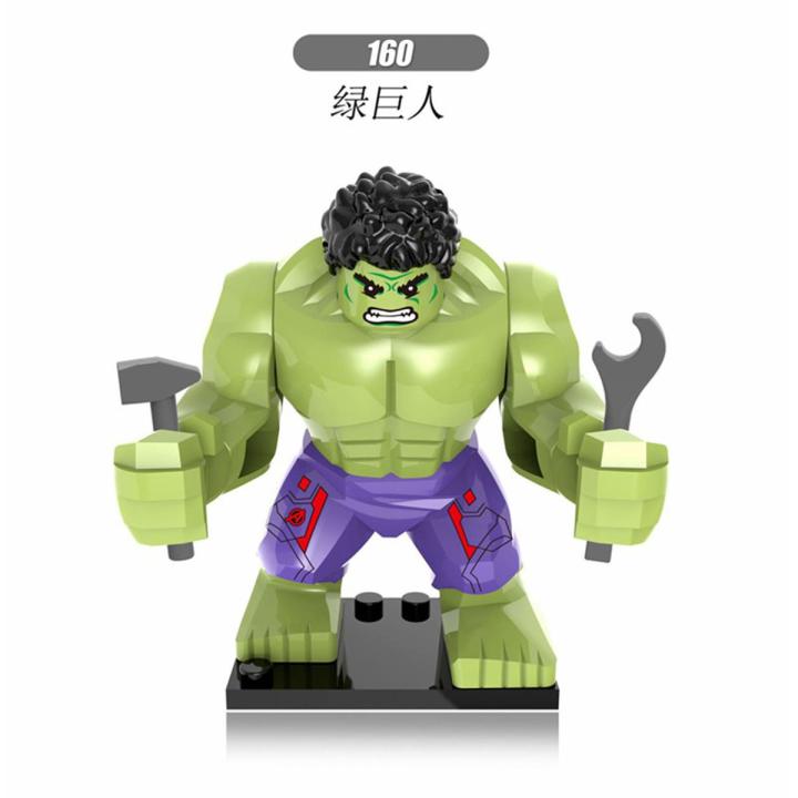 【3C VictoryEagle】Avengers Heroes Hulk Bruce Big Size Building Blocks ...