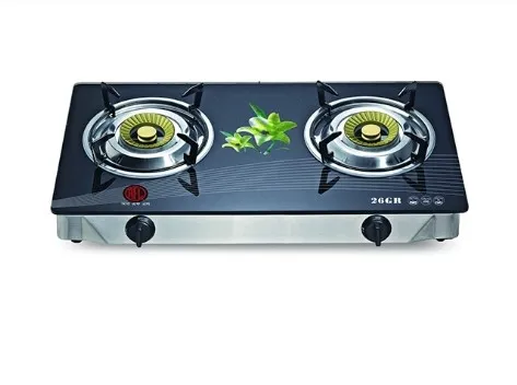RFL Double Glass Auto Gas Stove 26 GR LPG | Daraz.com.bd