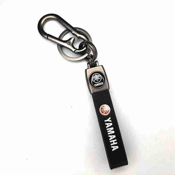 Yamaha Logo Lather Key Ring for Biker- Car- Nice key Ring - key Chain ...