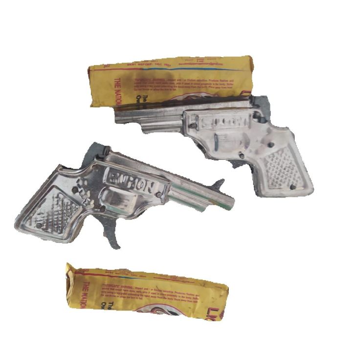 steel Gun 2pcs with free capMini Pack Barud combo | Daraz.com.bd