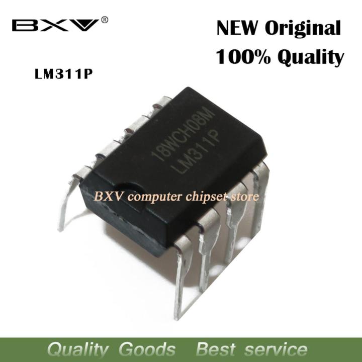 10PCS LM311P DIP8 LM311 DIP 311P DIP-8 DIFFERENTIAL COMPARATORS WITH STROBES new original IC ...