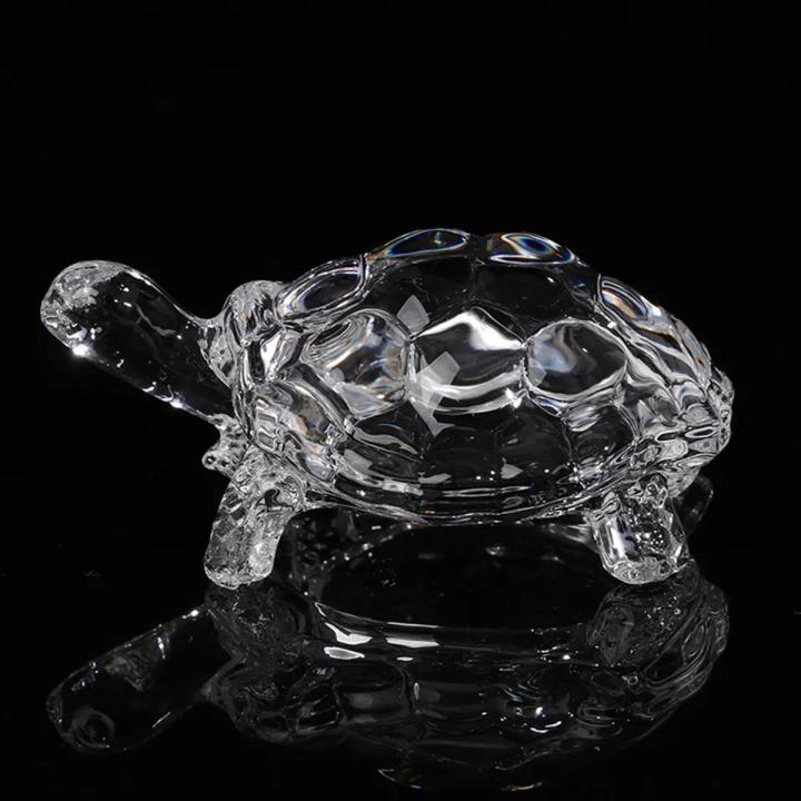 Crystal Glass Turtle : Glass Tortoise for Good Luck Crystal Set of for ...
