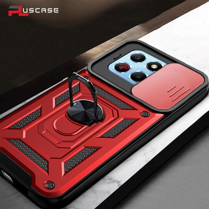 PlusCase for Honor X6 / X8 5G Phone Casing Slide Lens Armor Case ...