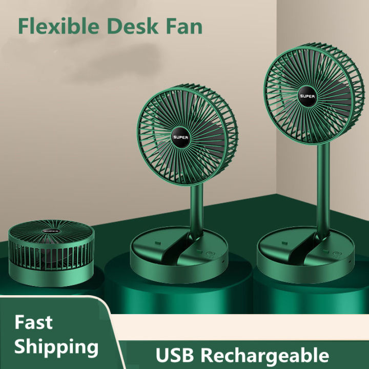 MINI Cute Fan Rechargeable USB With-Out Battery Rechargeable (DC) Mini ...