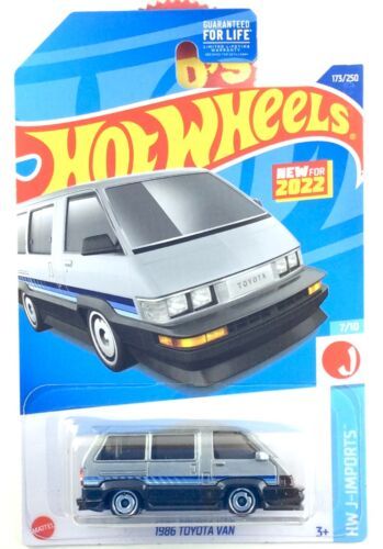 Hot Wheels 1986 Toyota Van Silver Blue, Scale - 1:64 | Daraz.com.bd