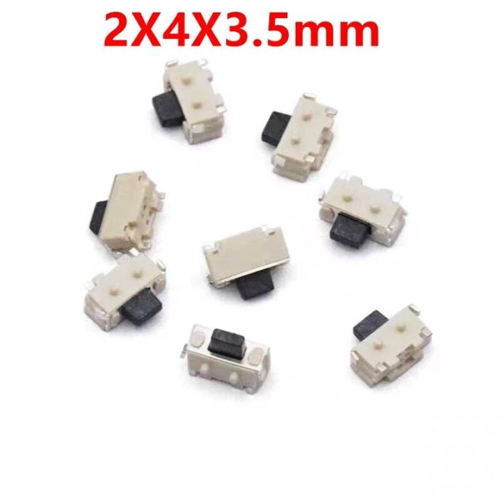 10pcs/lot 2x4x3.5 2*4*3.5 MM micro SMD Tact Switch side button Switch ... 10pcs/lot 2x4x3.5 2*4*3.5 MM micro SMD Tact Switch side button Switch ...