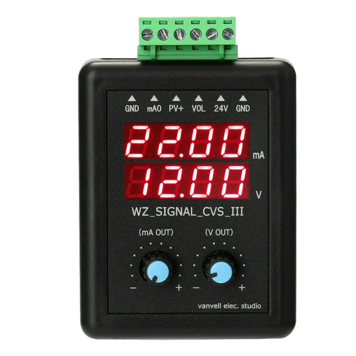 Adjustable 4-20mA Signal Generator 0-10V Constant Current Source ...