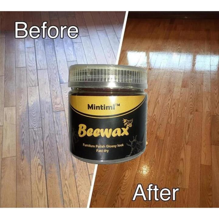 Mintiml Beewax Wood Polish Polisher Polishing Compound Wax Floor ...