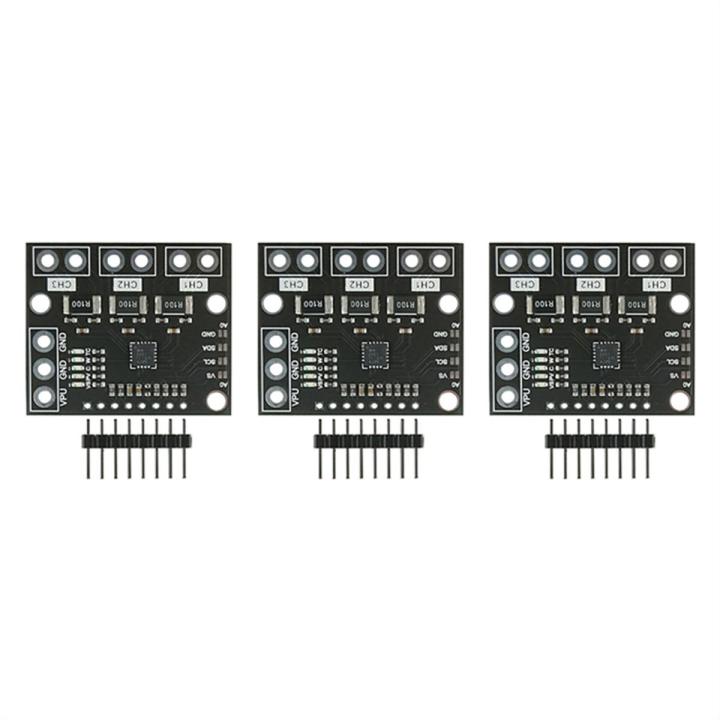 3X I2C SMBUS INA3221 Triple-Channel Shunt Current Power Supply Voltage ...