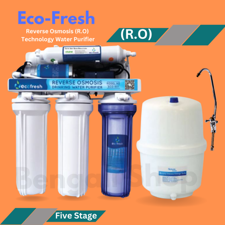Water filter Machin -5 Stage Reverse Osmosis (R.O) Water Purifier, Eco ...