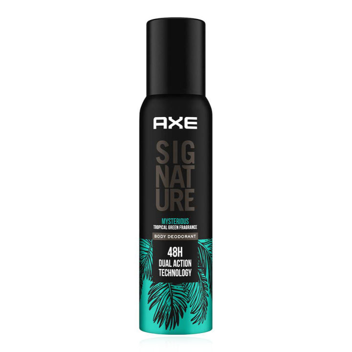 Axe Signature Body Deodorant Spray - Mysterious, Long Lasting, No Gas ...