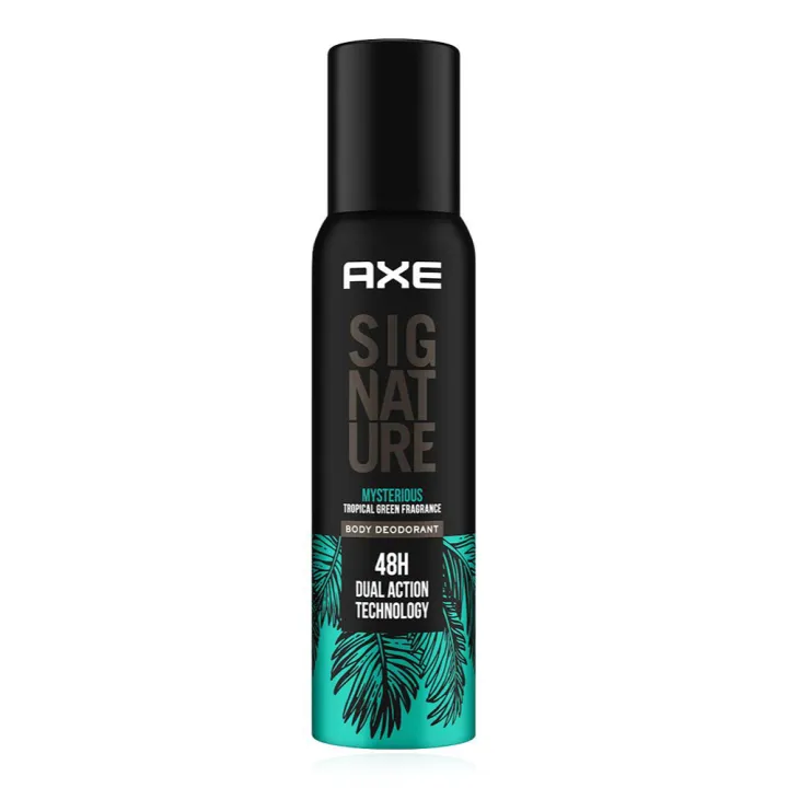 Axe Signature Body Deodorant Spray - Mysterious, Long Lasting, No Gas ...