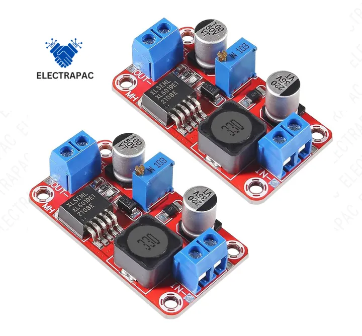 5A DC-DC Step Up Power Module Boost Volt Converter 3.3V-35V To 5V 6V 9V ...