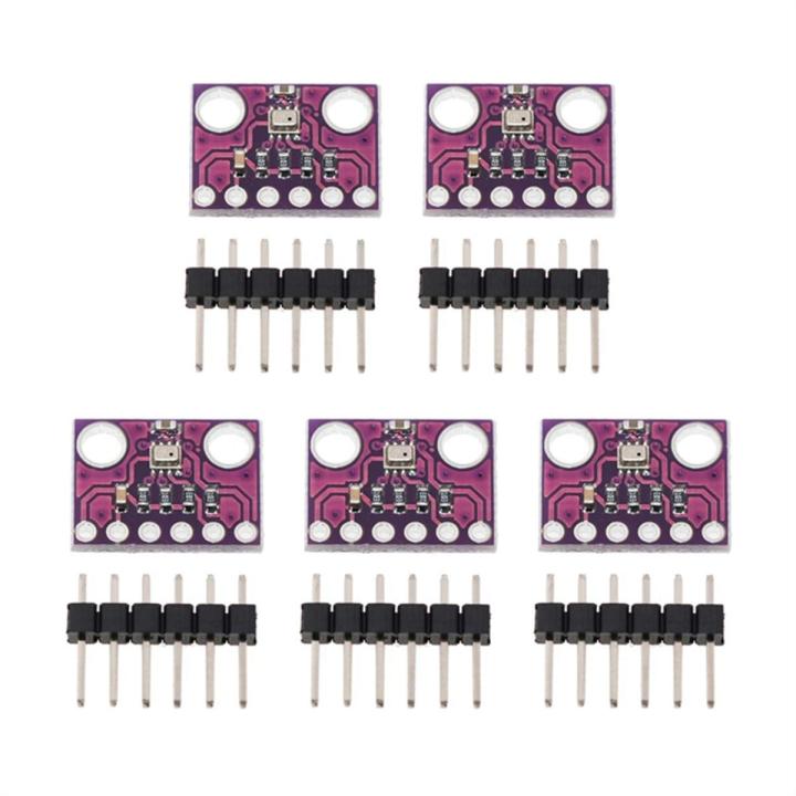 5Piece Temperature Barometric Pressure Sensor Module BME280-3.3 BME280 ...