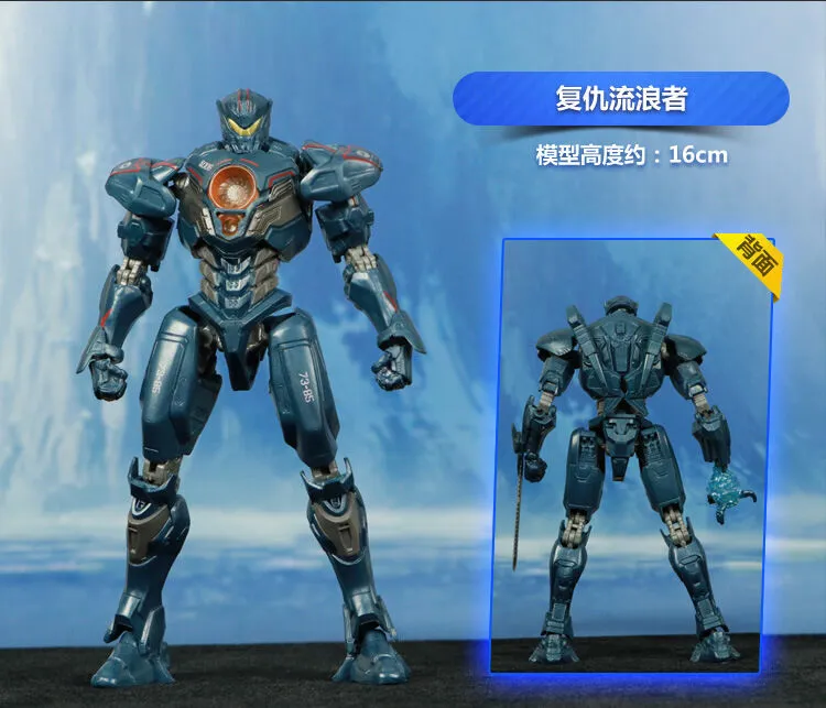 Pacific Rim 2 Gipsy Avenger Action Figures Movable Mech Robot Figure ...