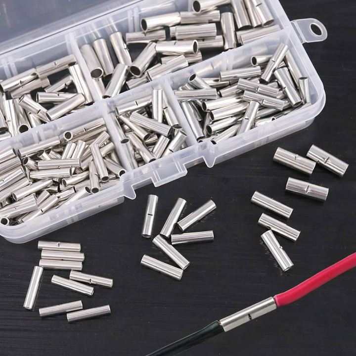 Ferrules 2.5rm to 16rm Non Insulated Cable Connectors Wire Joint 10 PCS ...