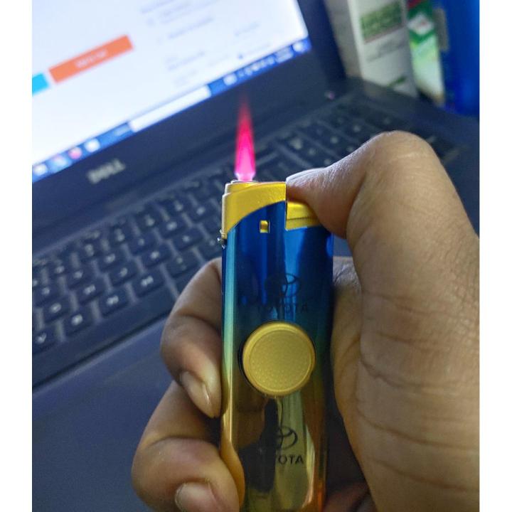 Spinner Gas Lighter 1 Piece - ** Different Colors | Daraz.com.bd