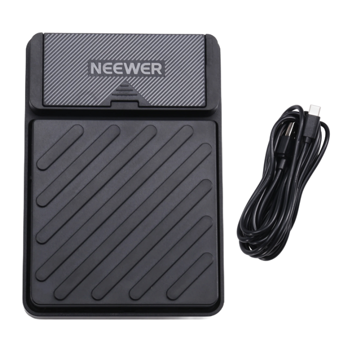 Bluetooth Foot Switch - Silent Remote Control Pedal for Teleprompter ...