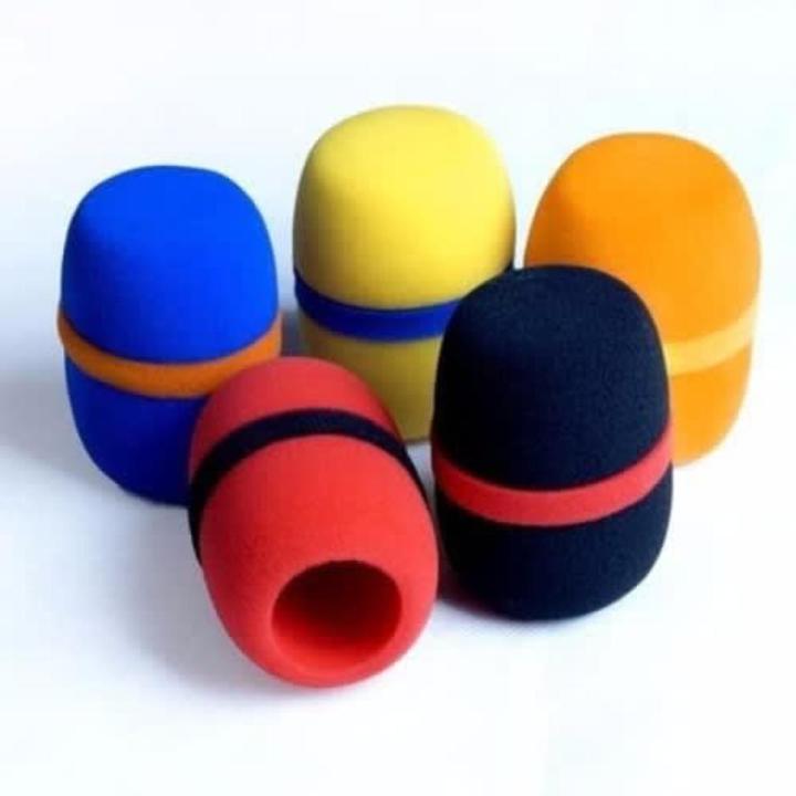 Multi Color Windscreen Microphone Foam Cover | Daraz.com.bd
