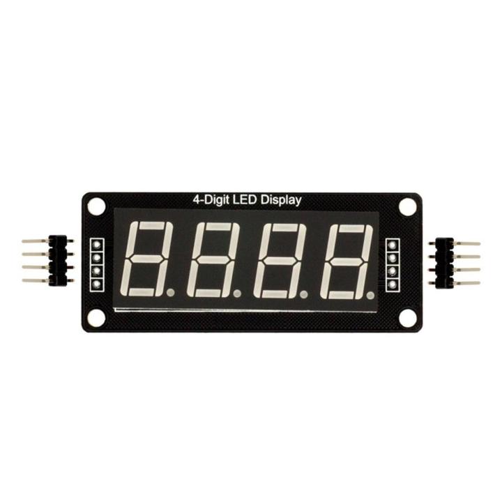 0 56inch Tm1637 4bit Digital Led 7segment Clock Tube Display For