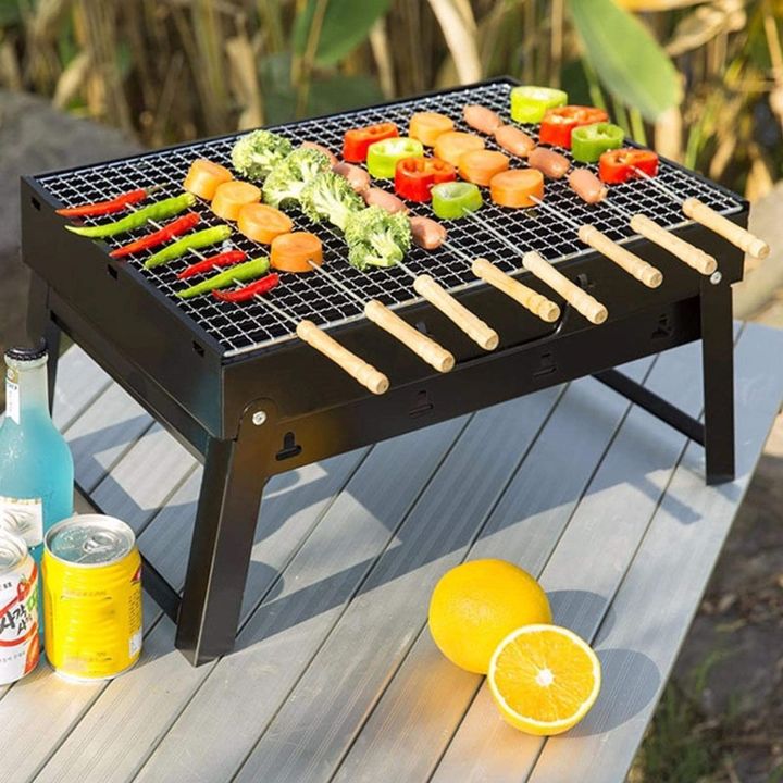 Portable Barbecue Machine BBQ Machine - Black | Daraz.com.bd