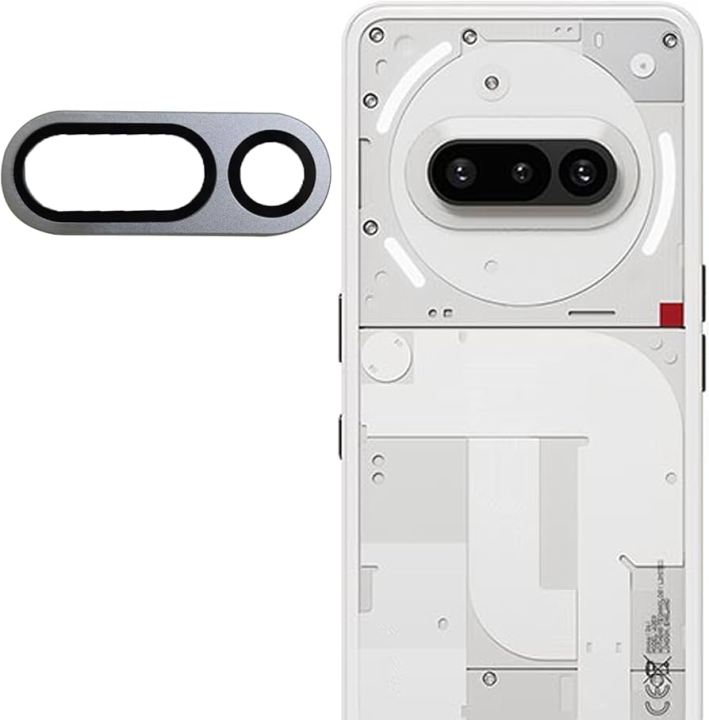 Nothing Phone 3a Camera Ring Metal Frame Camera Ring Case Glass ...