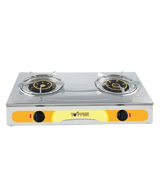 Rfl-TOPPER A-216 - Double Stainless Steel Auto Stove - Use by LPG ...