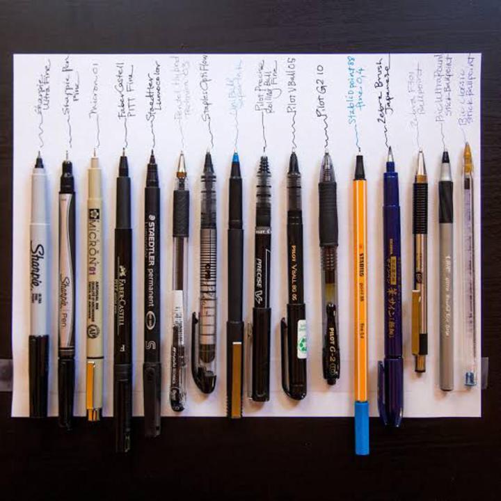 10Pcs Cute Pens Pattern 0.5Mm Gel /Rollerpen For Gift - Pen | Daraz.com.bd