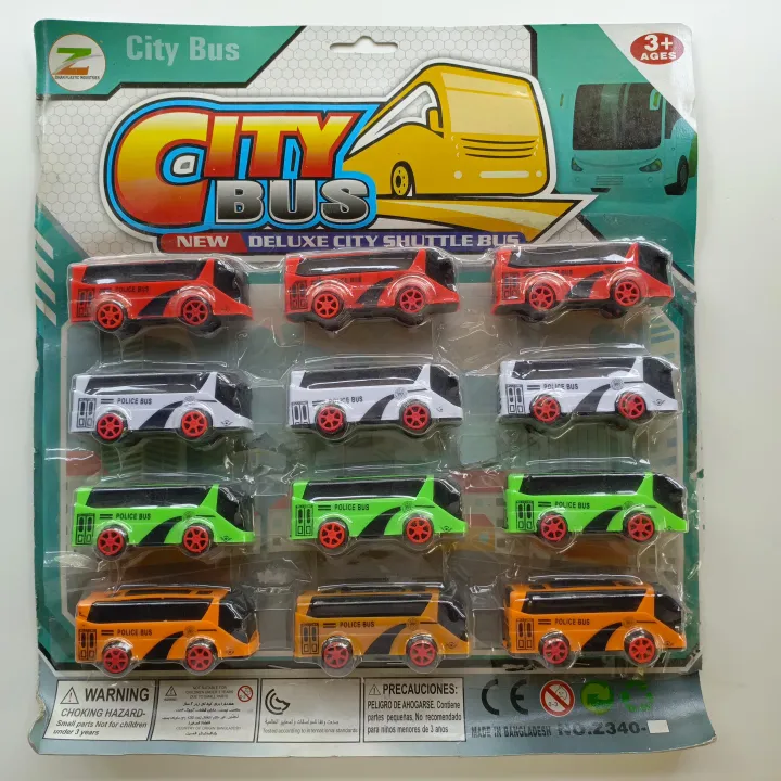 Baby Toy : Mini Bus Set | Daraz.com.bd