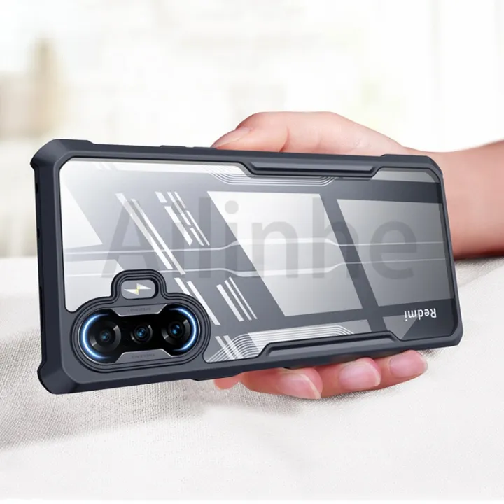 For Redmi K40 Gaming/Poco F3 GT Cases Shockproof Airbag Bumper Soft ...