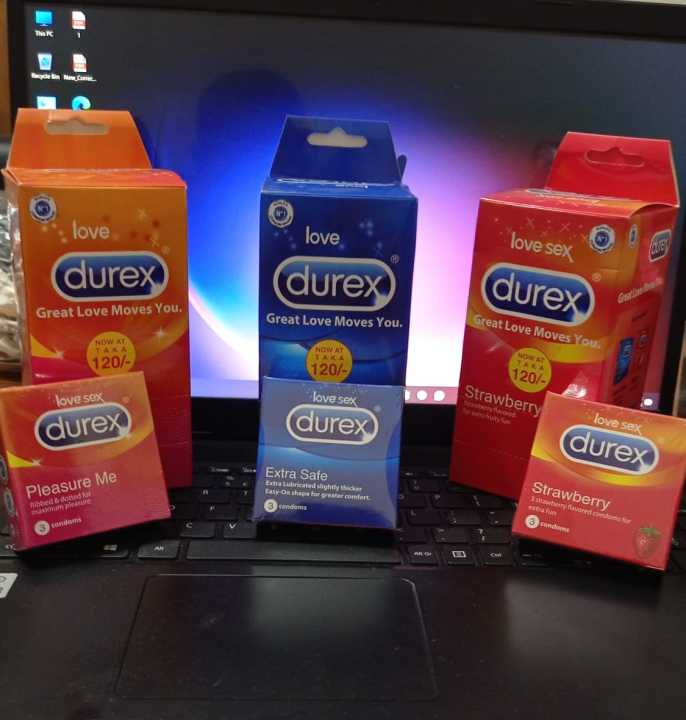 Durex - Multi Feel Condom - Combo Pack - 3 Pack Made in Uk 9 piece | Daraz.com.bd