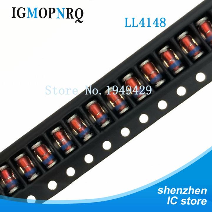 100PCS LL4148 -34 1N4148 IN4148 Diode - general purpose SMD switch Small Signal Diode New ...