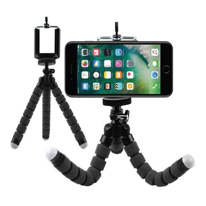 Mobile Phone Camera Flexible Octopus Tripod Holder Mount Stand ...
