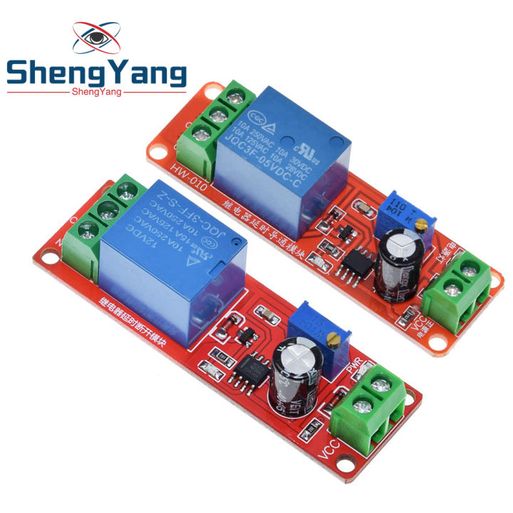 TZT DC 5V 12V Time Delay Relay NE555 Time Relay Shield Timing Relay Timer Control Switch Car ...