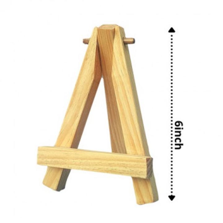 Mini canvas Easel (6 inch/8 inch) - 1 Pcs (Only Easel) | Daraz.com.bd