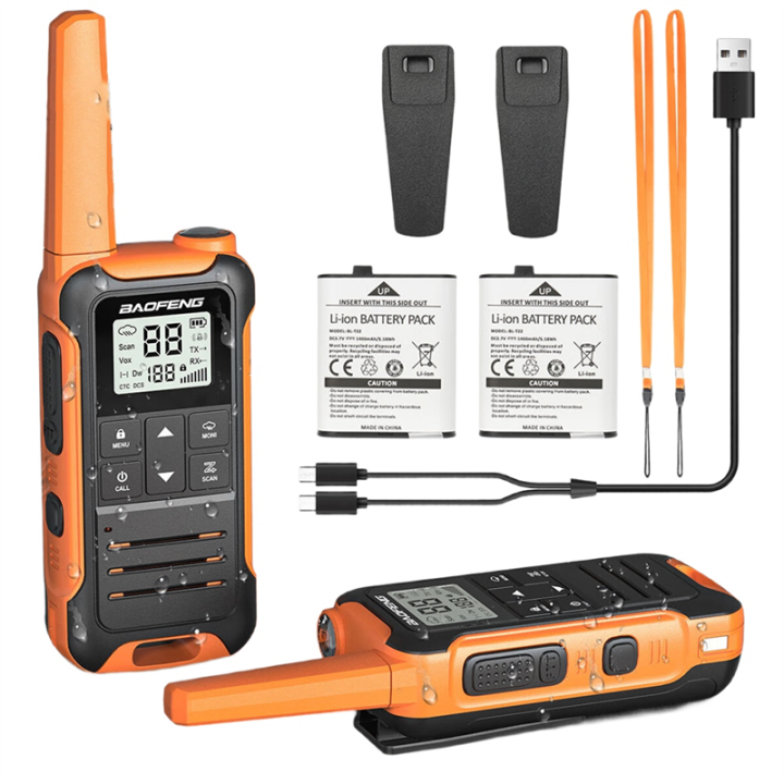 Long Range Intercom Two-Way Radios with NOAA Weather Scan Function- for ...