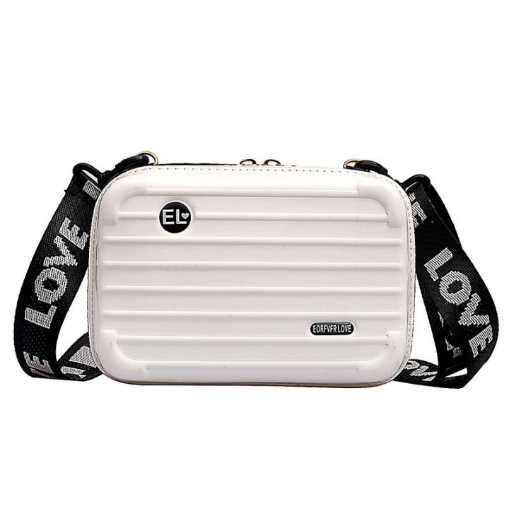 Luggage Small Bag Women's Crossbody Shoulder Bag Fashion Personality ...