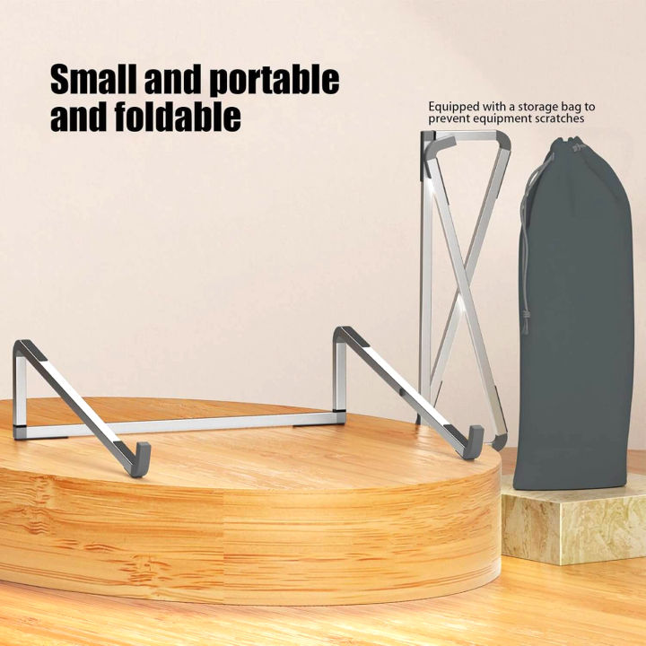 Portable Laptop Stand - Adjustable Laptop & Mackbook Stand, Aluminum ...