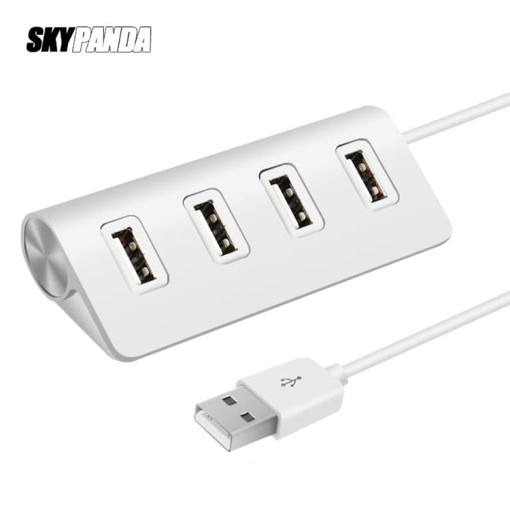 【VisioN Shop】Aluminum 4 Port USB2.0 Hub 480Mbps High Speed Splitter ...
