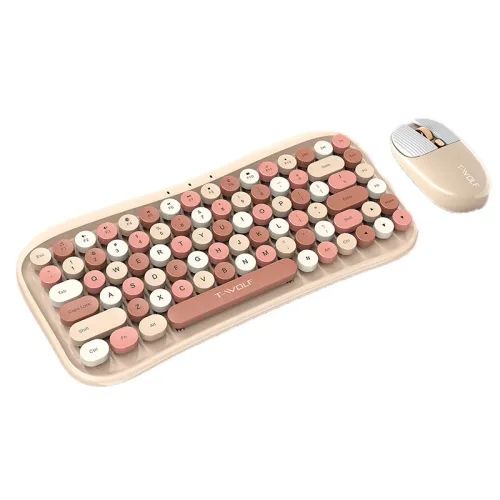 T-Wolf TF660 Wireless Keyboard Mouse Combo | Daraz.com.bd