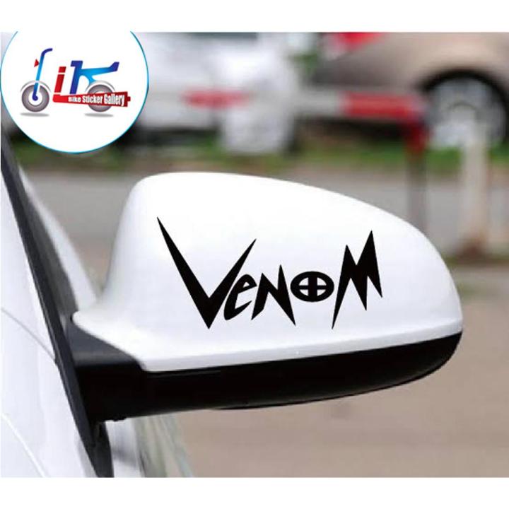 Car Sticker- Side Mirror_venom ( Waterproof & Premium quality) | Daraz ...