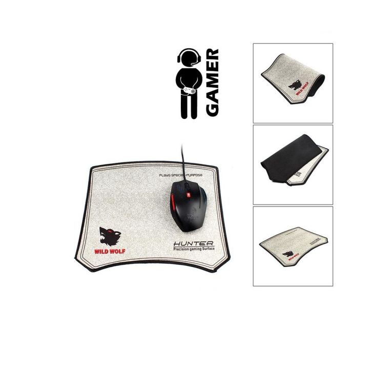 Hunter Micro Wolf Gaming Mouse Pad | Daraz.com.bd