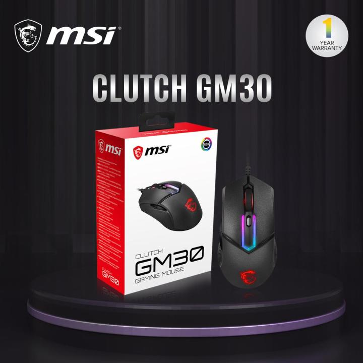 Msi Clutch Gm30 Rgb Gaming Mouse | Daraz.com.bd