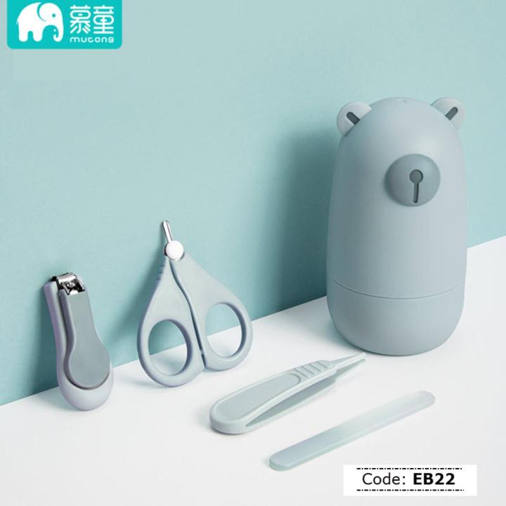 4Pcs Baby Nail Clipper Set - Pedicure Set | Daraz.com.bd