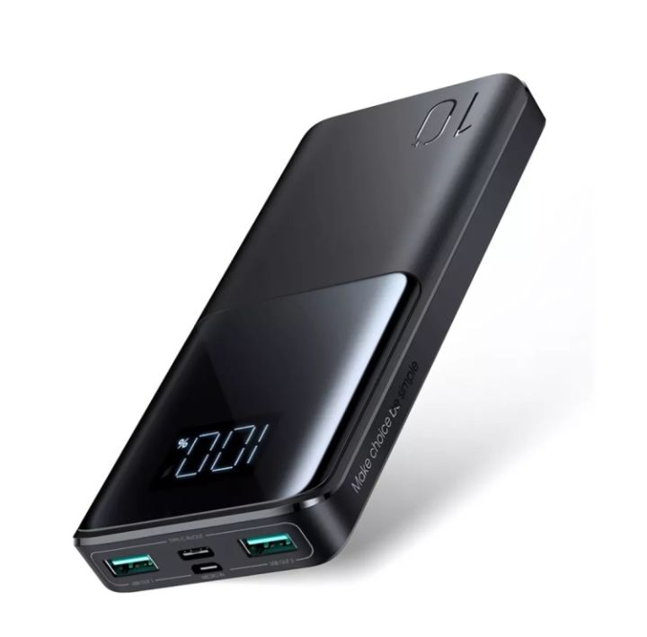 Joyroom JR-T013 Fast Charging 15W 10000mAh Power Bank Slim Light Weight ...
