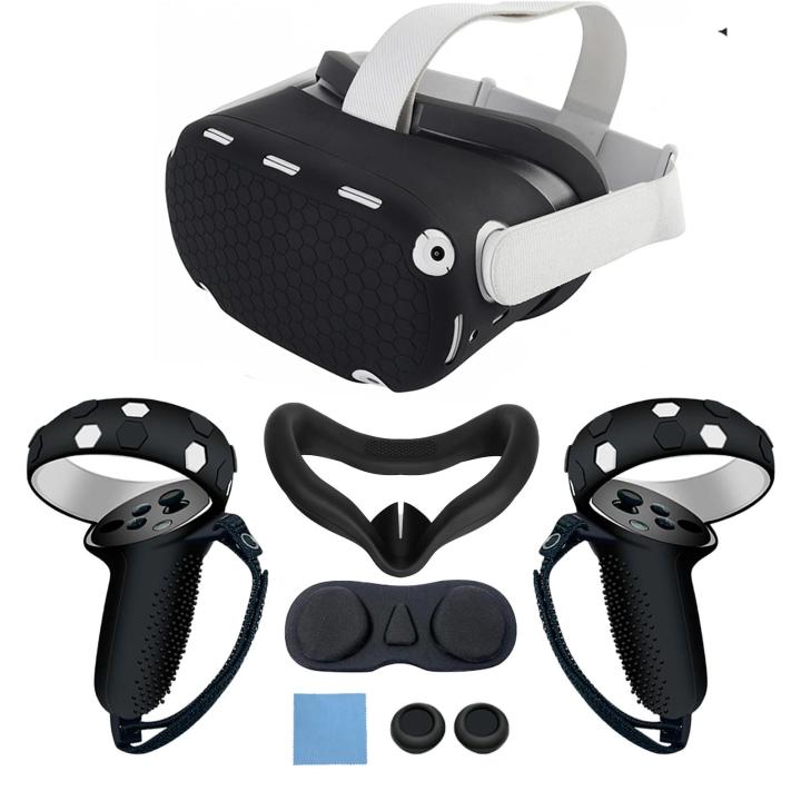 Silicone Protective Cover For Oculus Quest 2 Accessories Case VR ...