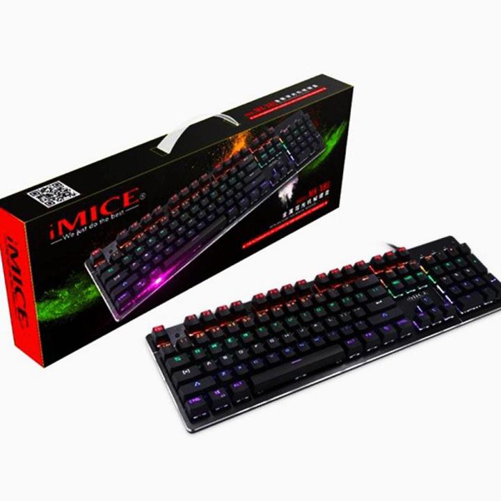 iMICE AK-600 Wired USB Luminescent RGB Lingting Gaming Keyboard For ...
