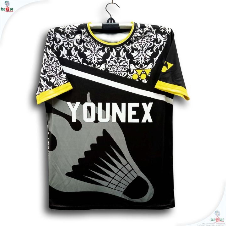 YOUNEX Short Sleeve Badminton Jersey For Men - winter jersey for men ...